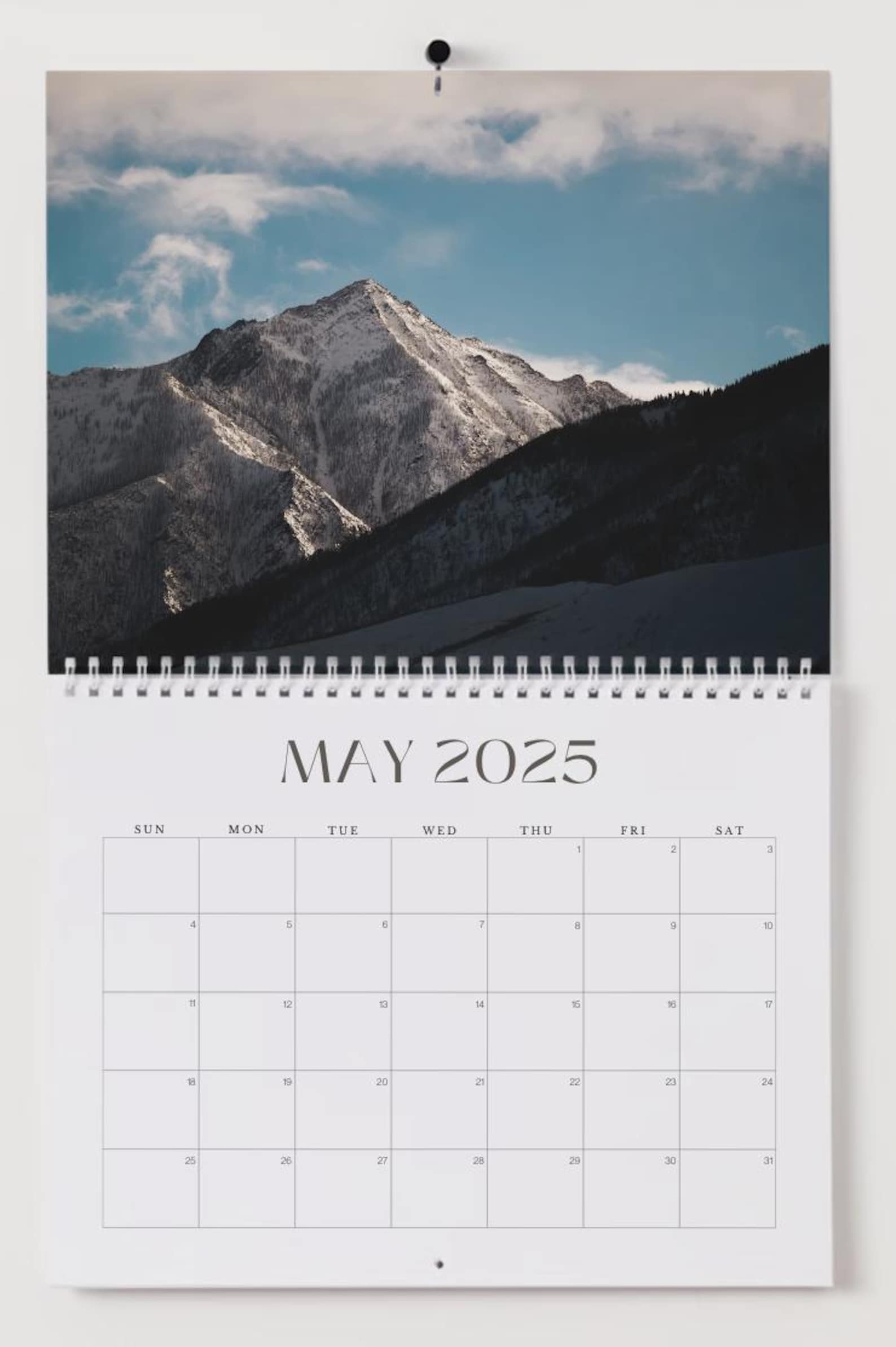 2025 Mountain Views Calendar, Wall Calendar, Mountains Views, Mountain ...