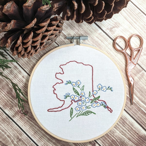 Forget Me Not Embroidery Design - Etsy