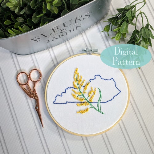 Kentucky State Pattern - Etsy
