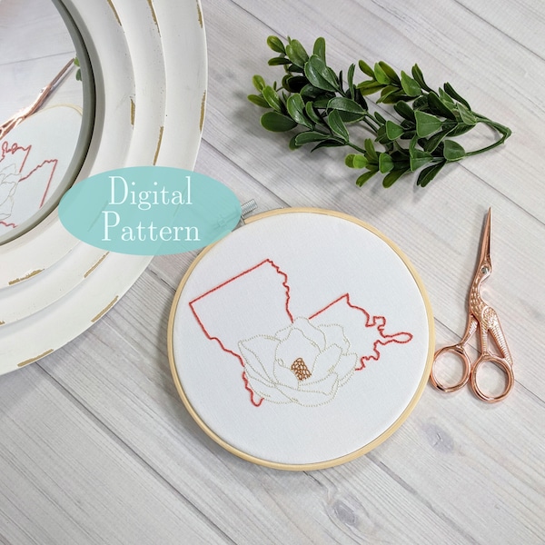 Louisiana Embroidery - Etsy