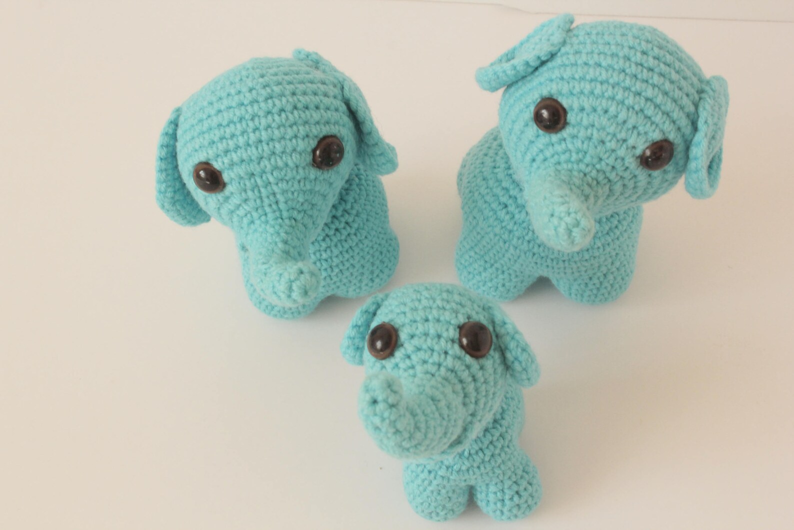 Cute Elephant,nice Gift,christmas Gift,healthy Toys,blue Elephant ...