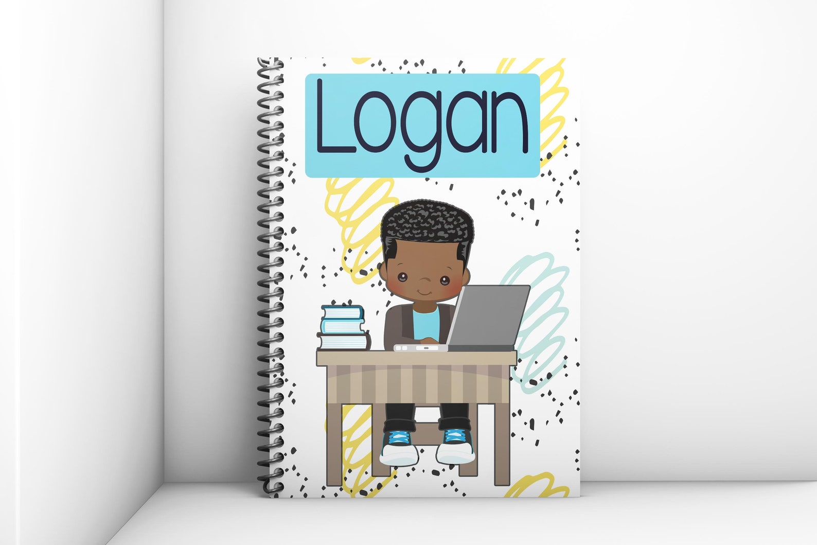 Notebook Black Boy Custom Notebook Custom Journal | Etsy