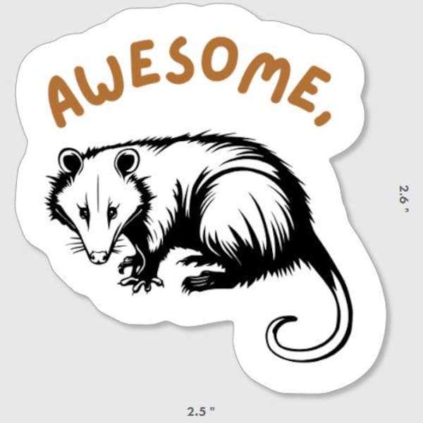 Awesome Possum - Etsy