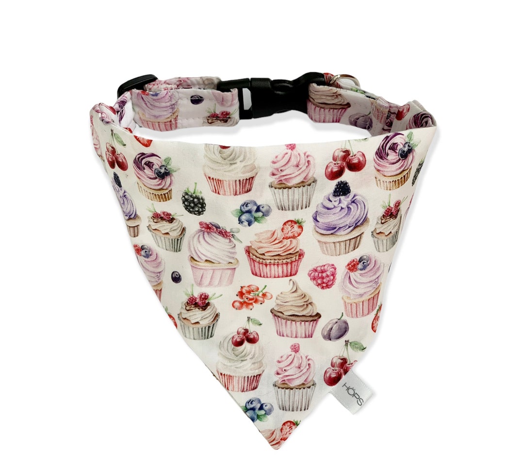 Dog Collar and Bandana Set, Dog Accessories, Dog Neckwear, Dog Bandana ...