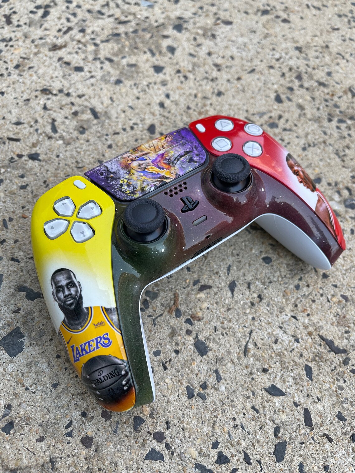 Custom Lebron/Kobe/Jordan ps5 controller | Etsy