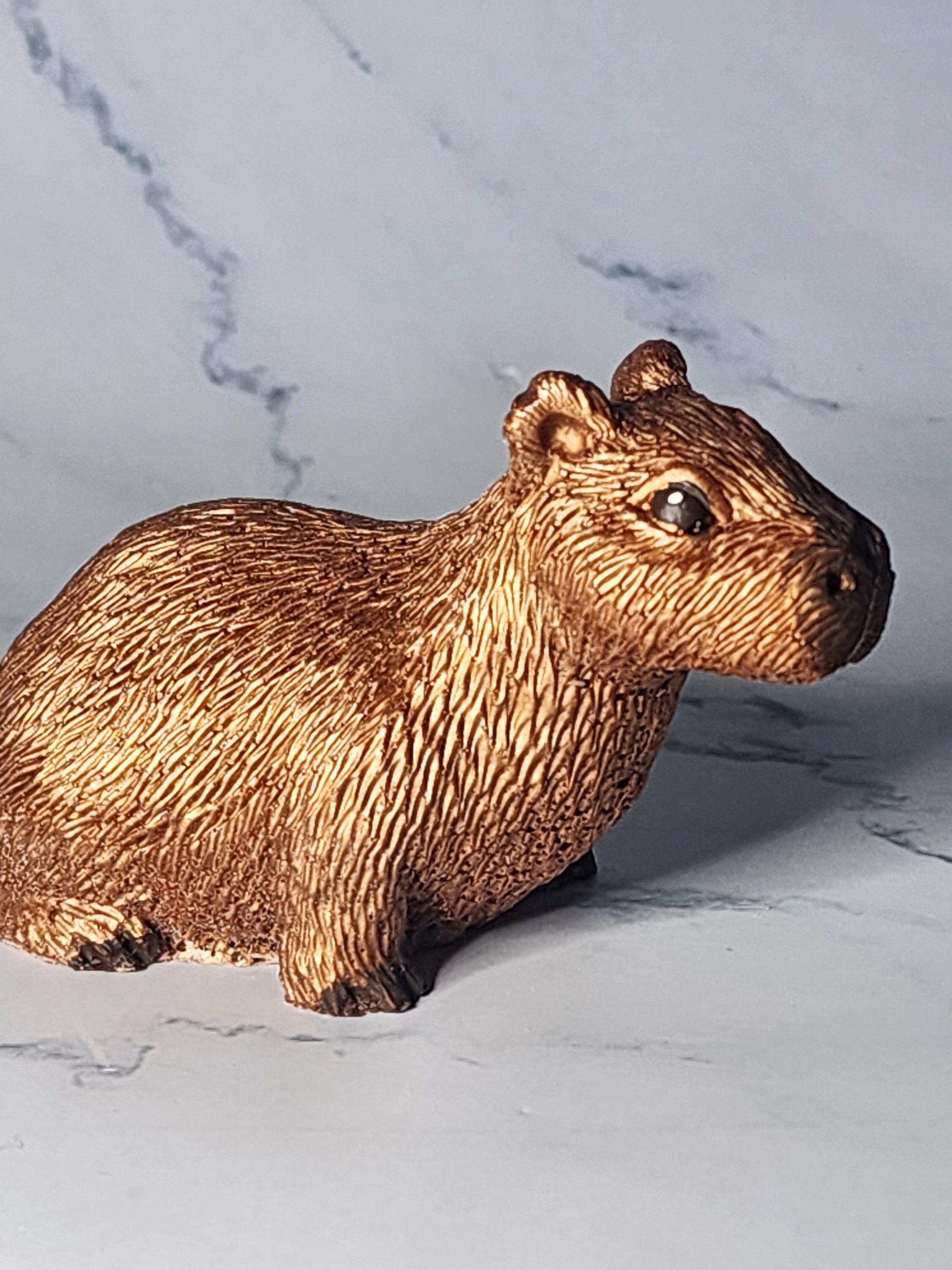 Resin Capybara Figurine - Etsy