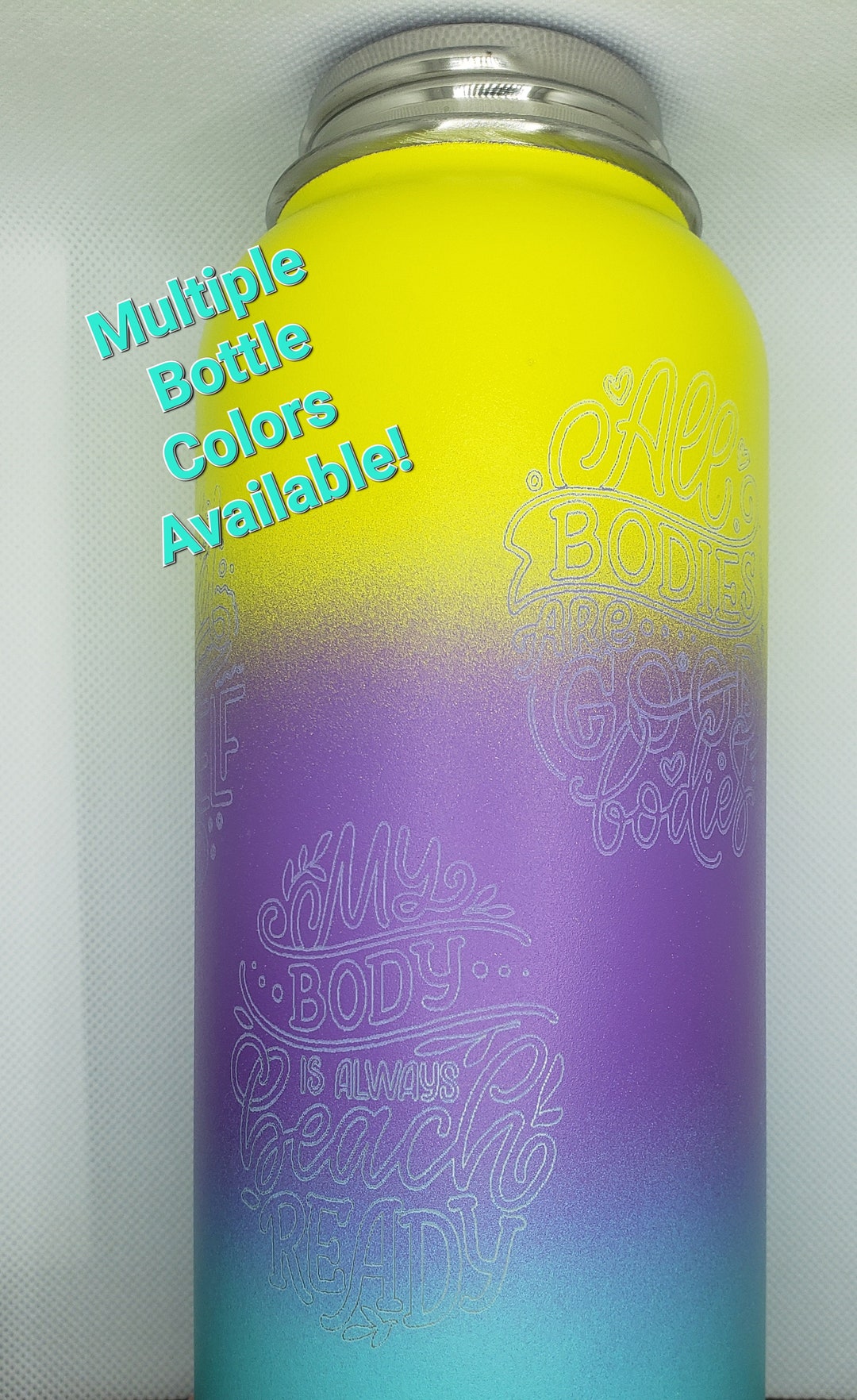Body Positivity Water Bottle - Etsy