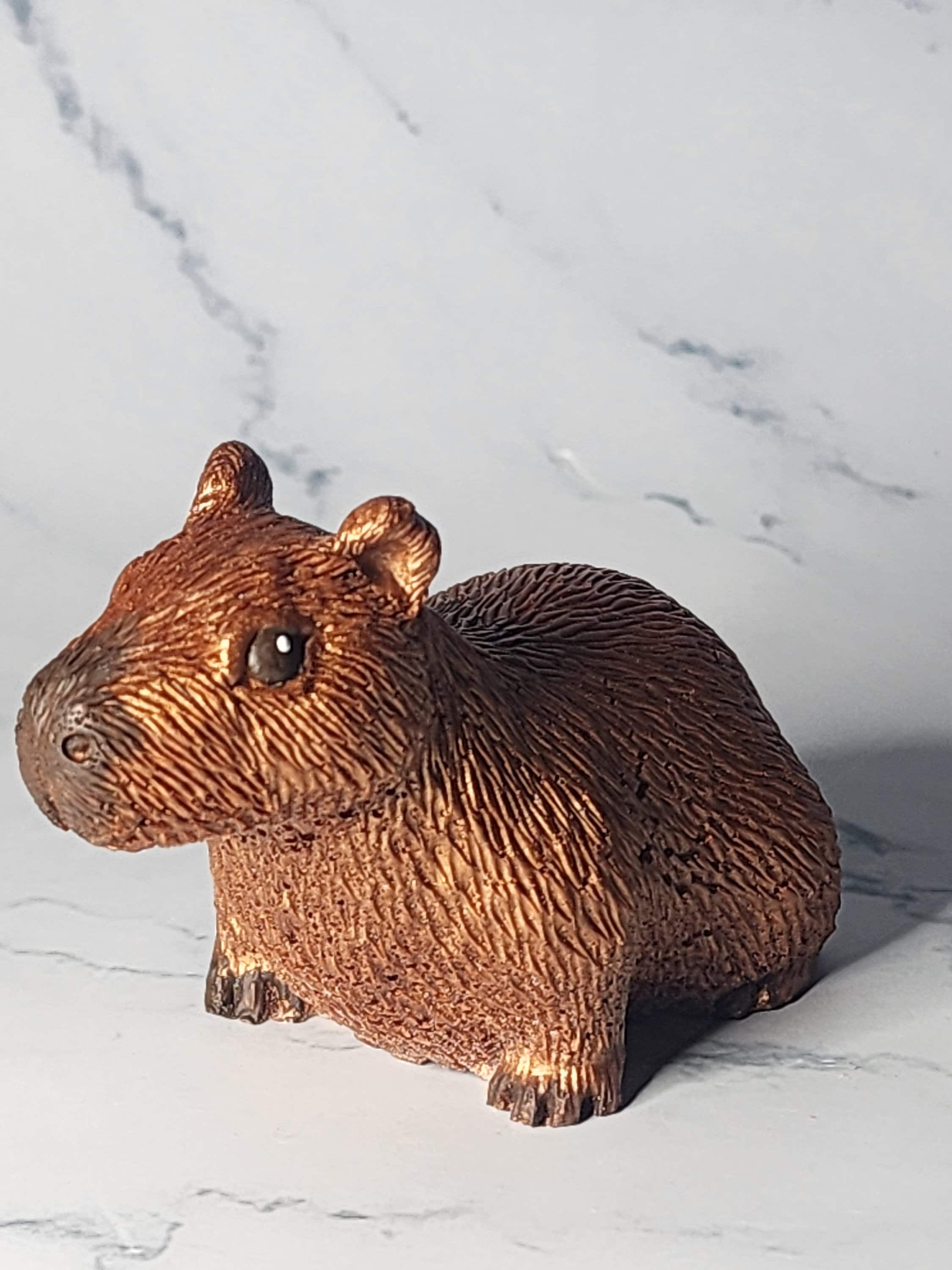 Resin Capybara Figurine - Etsy
