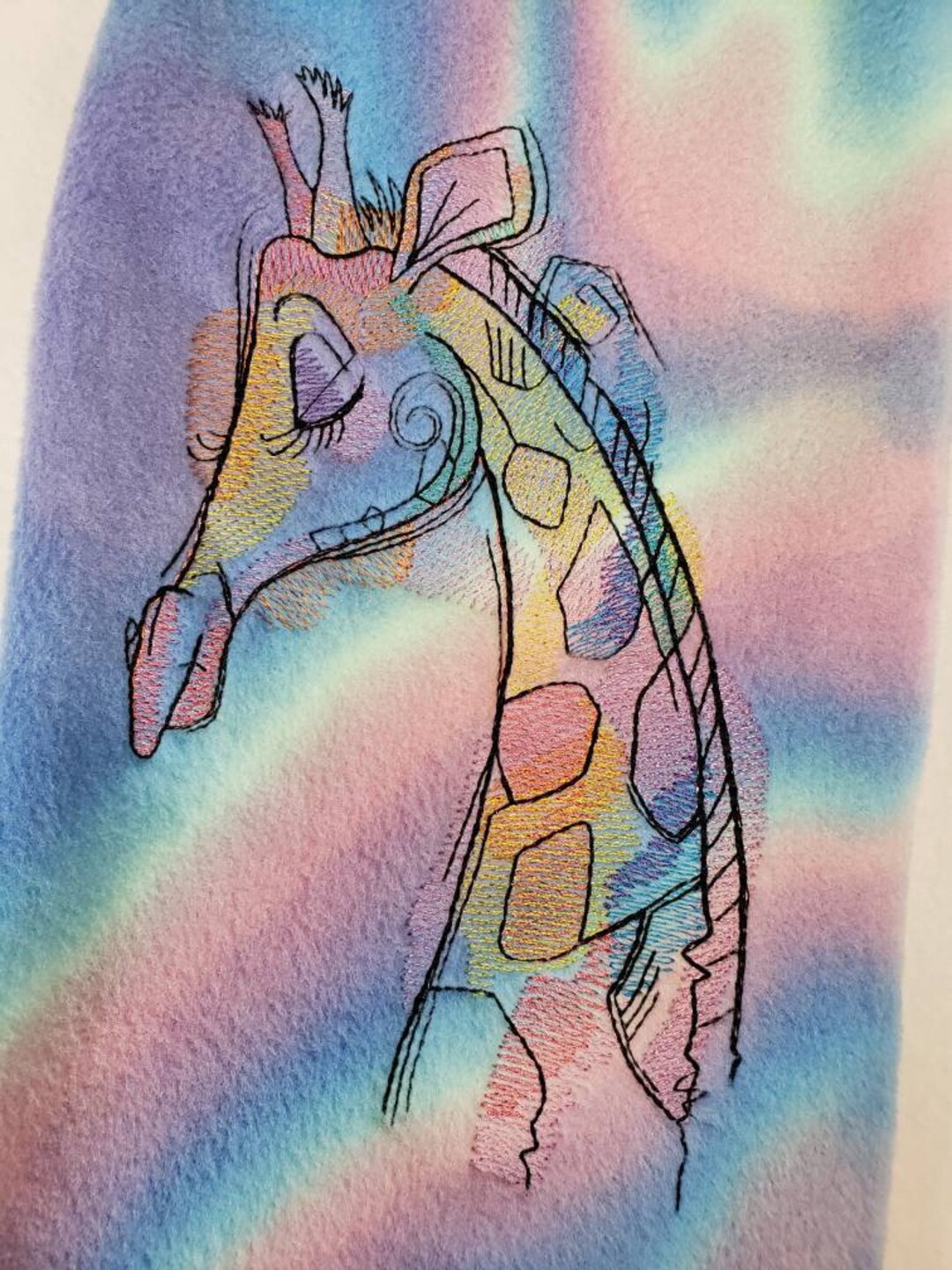 Zoopack - Sorbet Rainbow Tie Dye Giraffe Ice/heat Pack Cover (can ...