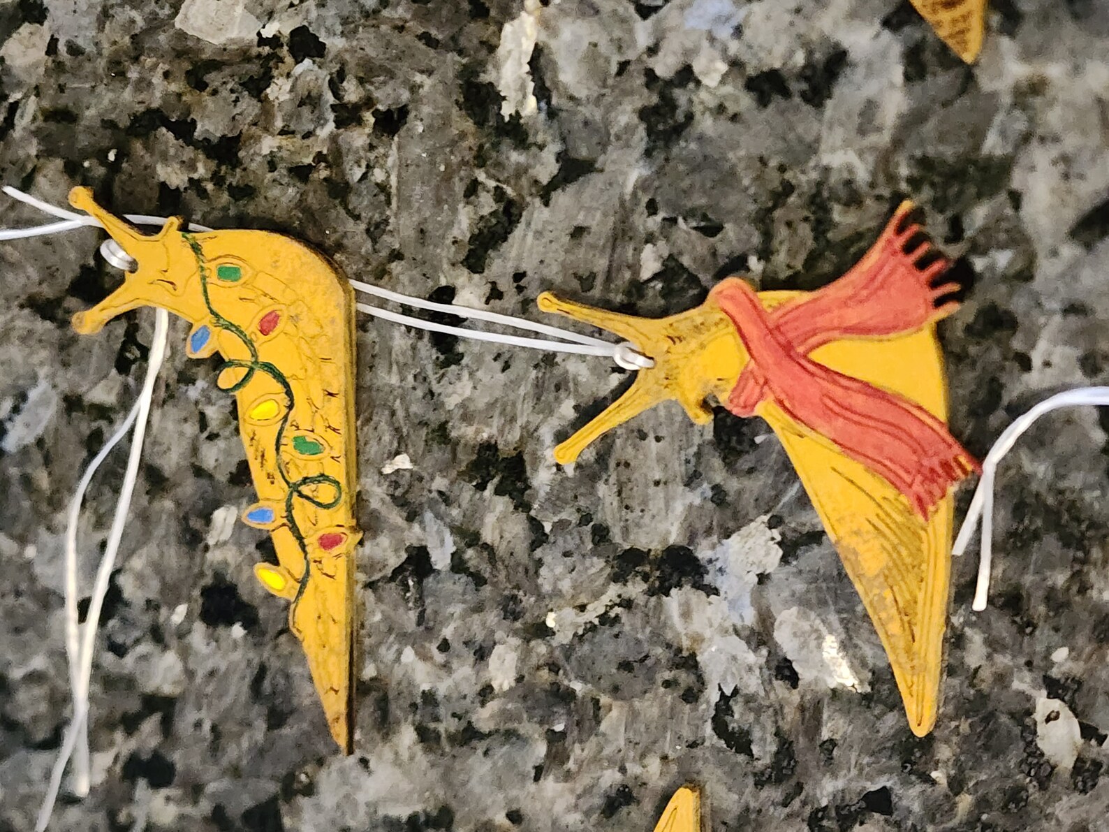 Banana Slug Christmas Ornaments - Etsy