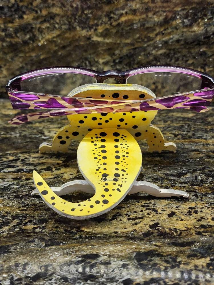 Leopard Gecko Eyeglass Glasses Holder - Etsy