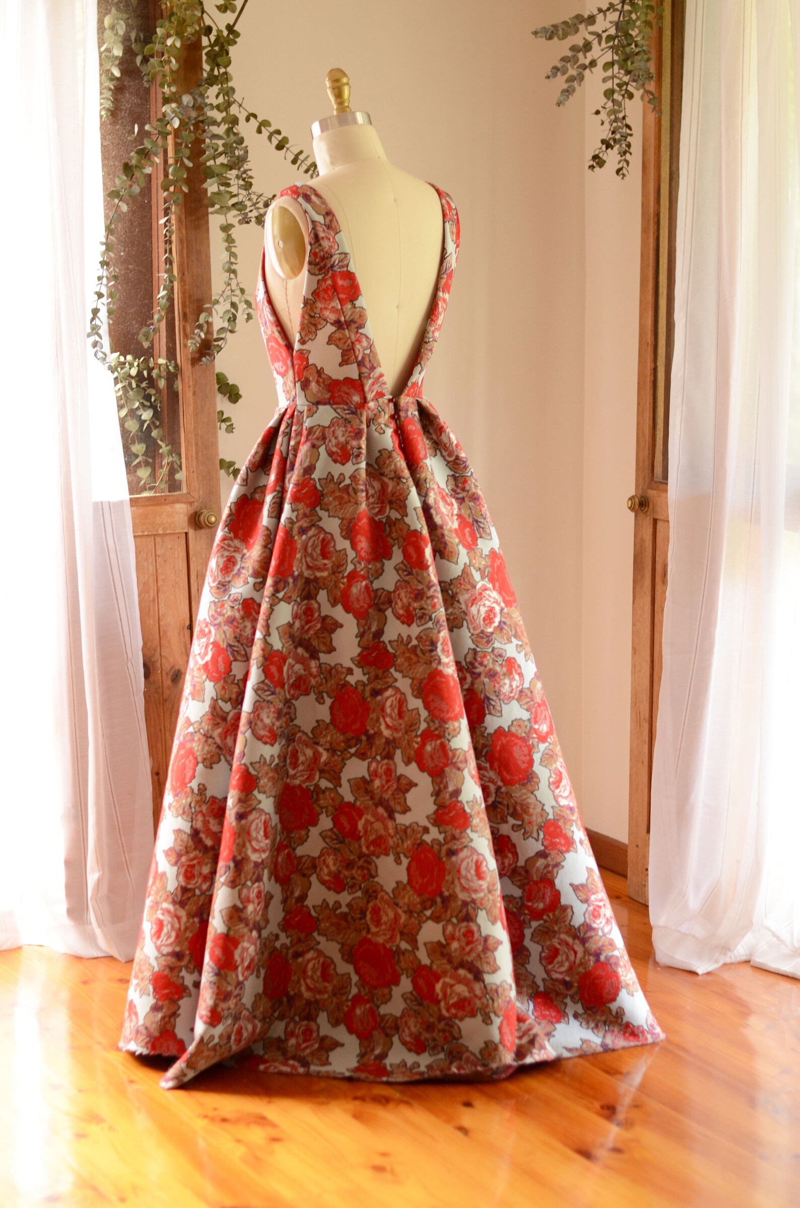RED ROSE GOWN | Wedding Dress, Bridal Gown, Bridesmaid Dress, Mother of ...