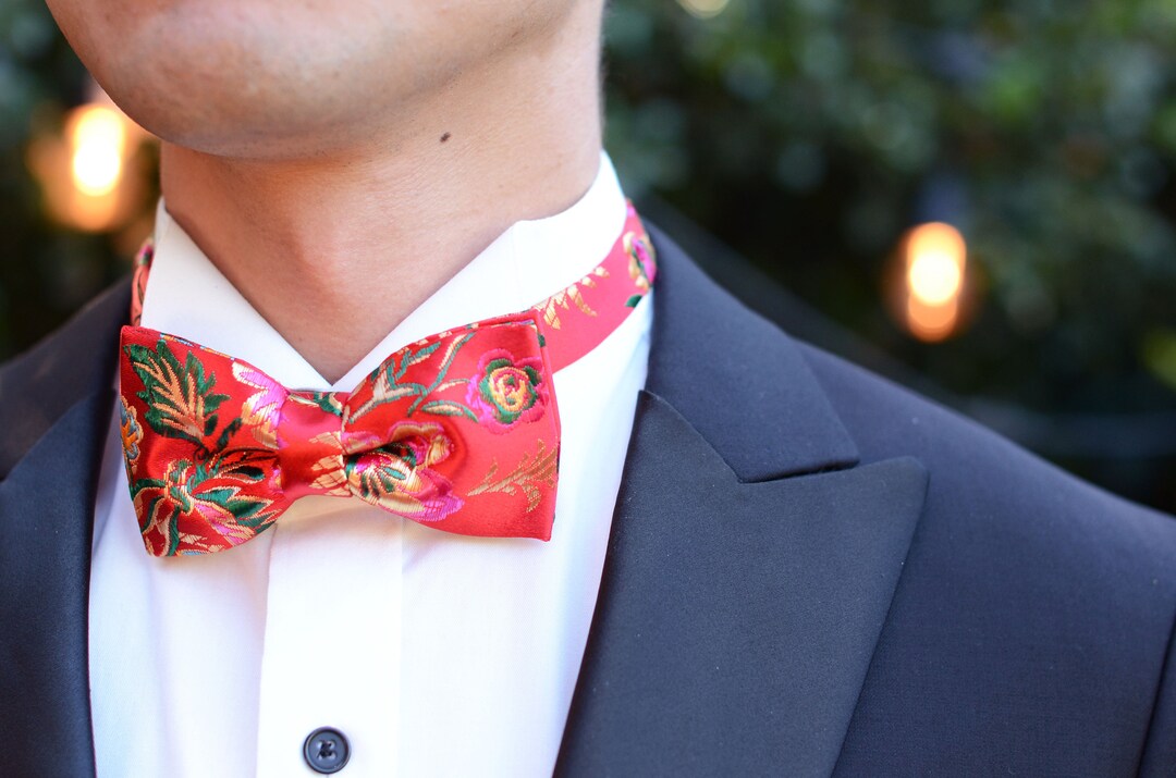 TEA CEREMONY BOW | Tea Ceremony Bow Tie, Chinese New Year Bow Tie ...