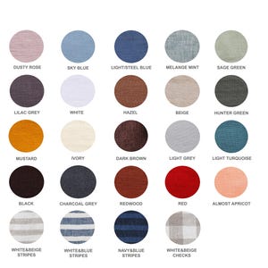 Red Linen Robe: Short Sleeve Linen Bathrobe With Pockets - Etsy