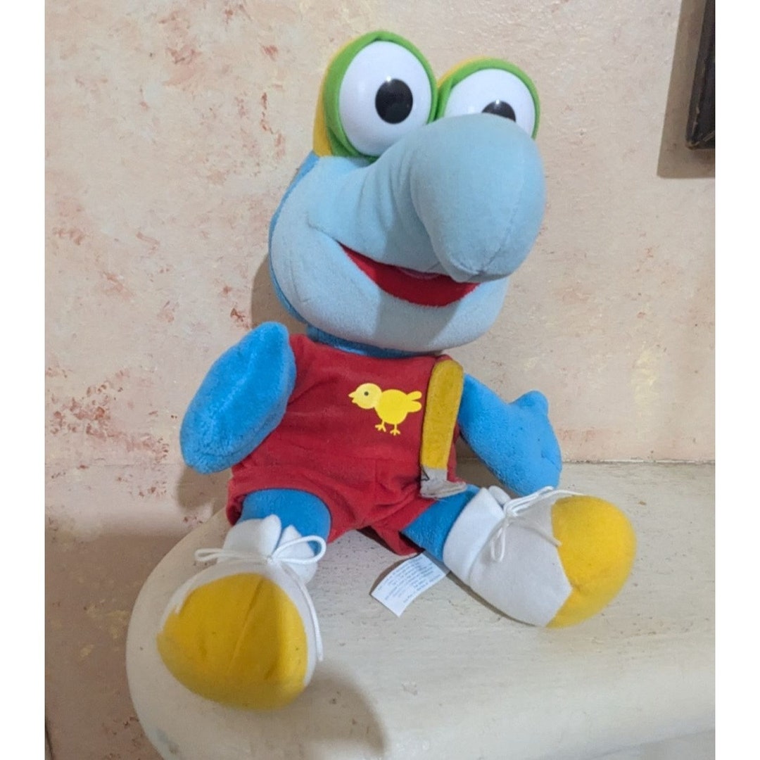 Vintage Jim Hensons Muppet Babies Gonzo 14 Stuffed Animal Plush Doll - Etsy