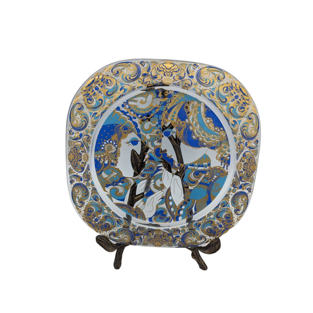 Bjorn Winblad Rosenthal Crystal the Annunciation Christmas - Etsy