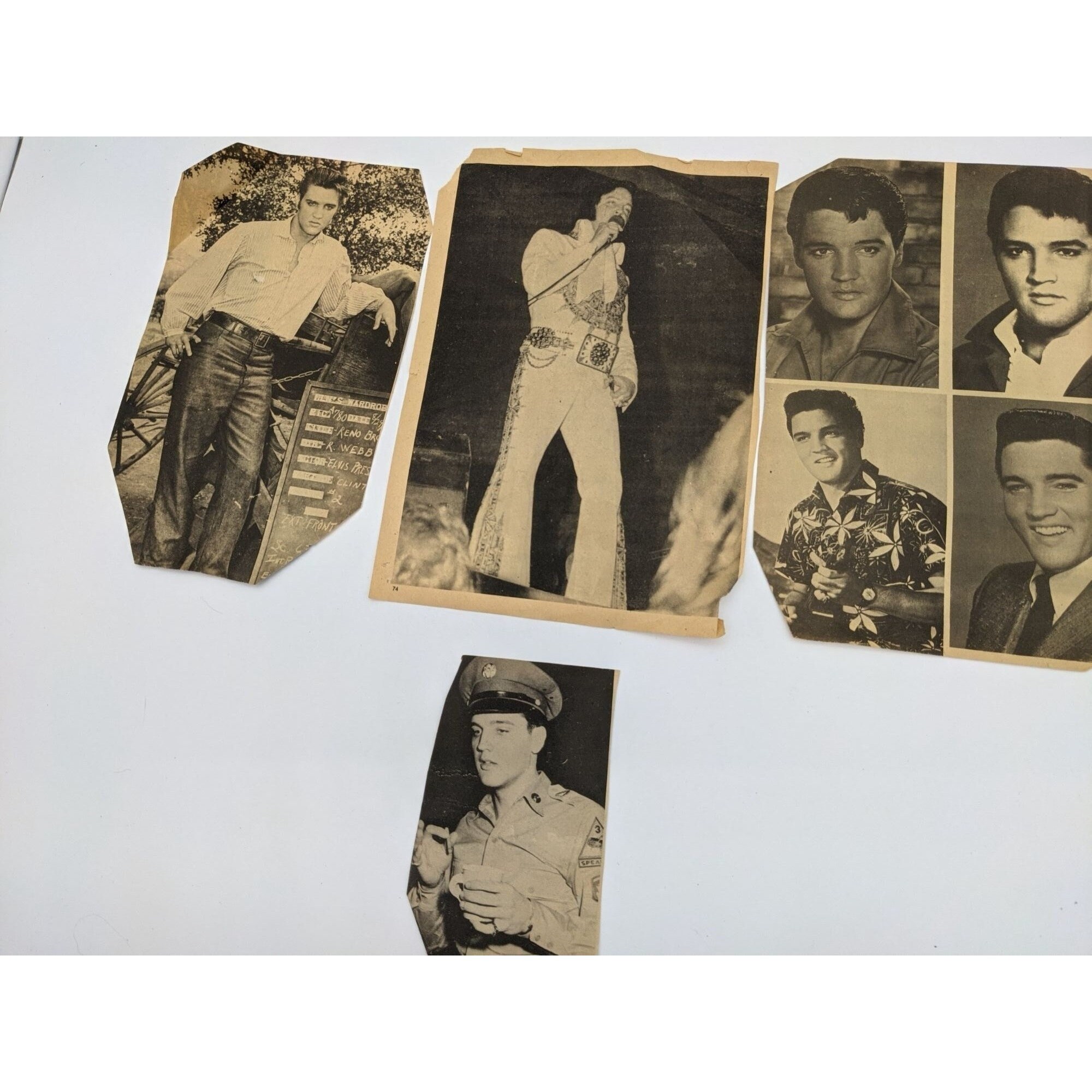 Vintage Elvis Newspaper Clippings Memorabilia Ephemera - Etsy