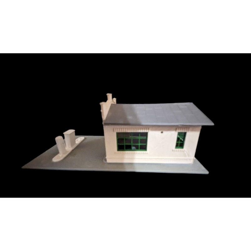 N Scale Train Station - Etsy