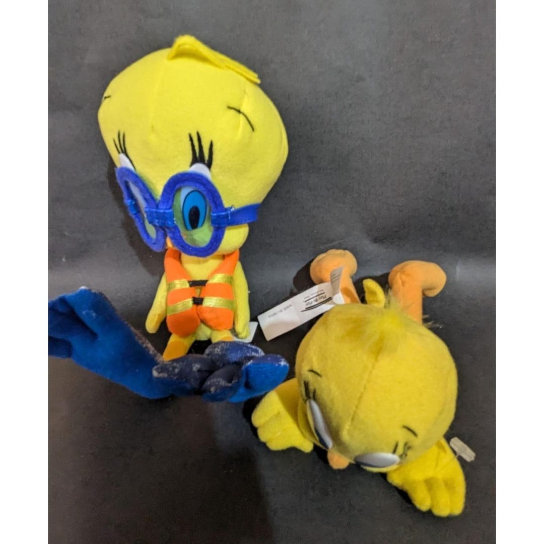 Looney Tunes Tweety Bird Plush Toys Set of 2 Play by Play Stuffed ...