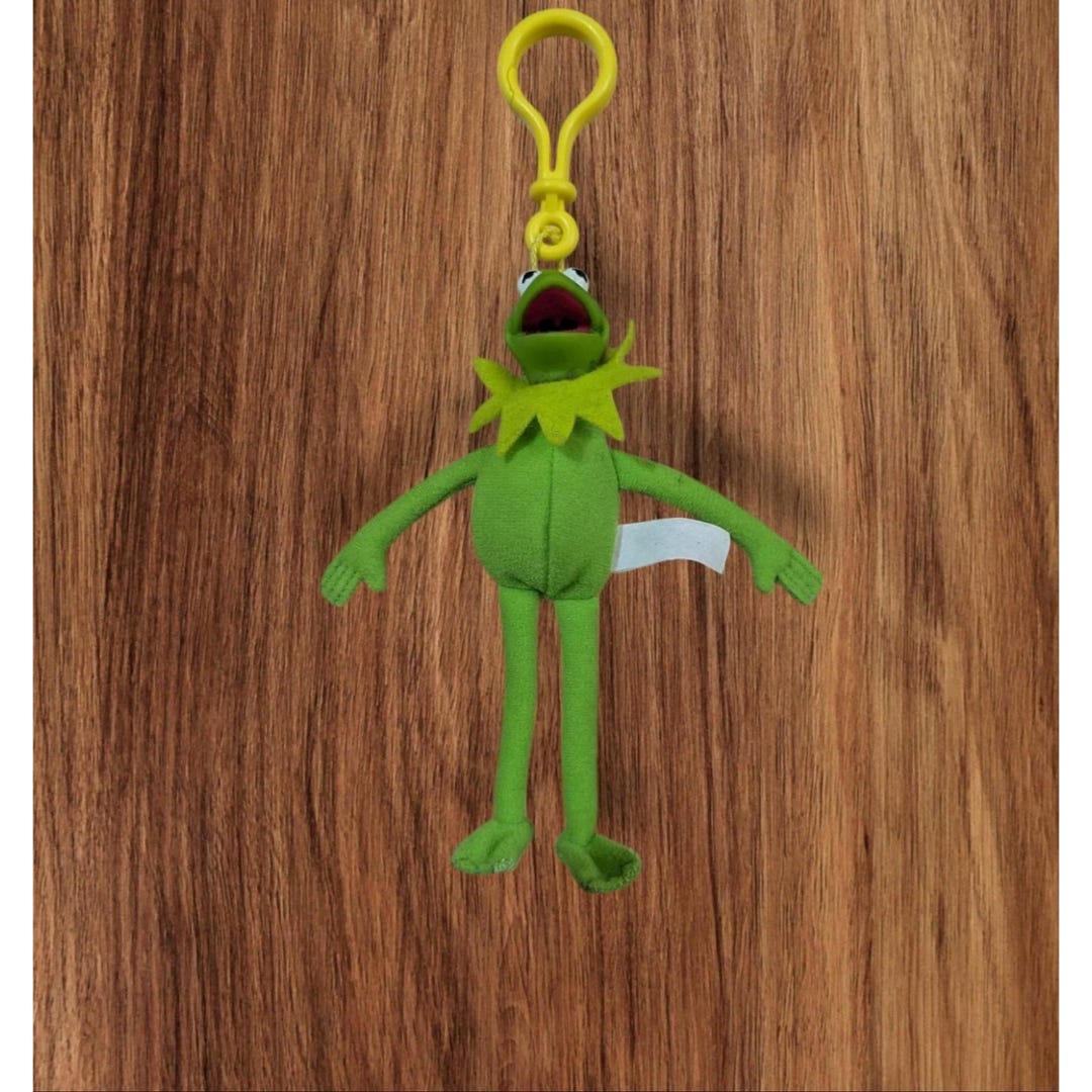 Muppets Kermit the Frog Plush Hanging Toy 1999, 5.5", Collectible ...