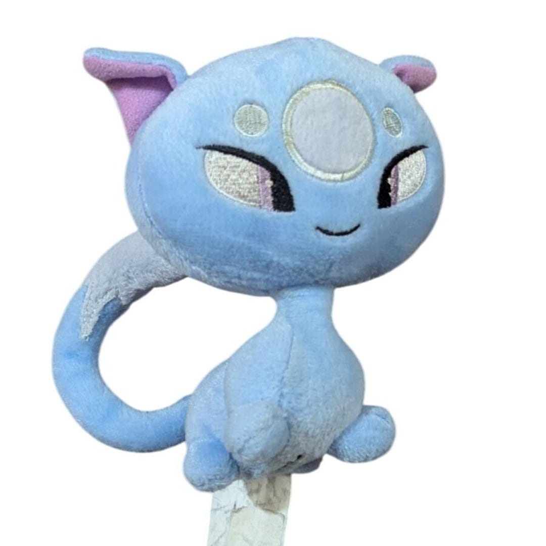 Vintage 2002 Neopets Blue Kadoatie Plush Cat Stuffed Animal Toy Cute 6 ...