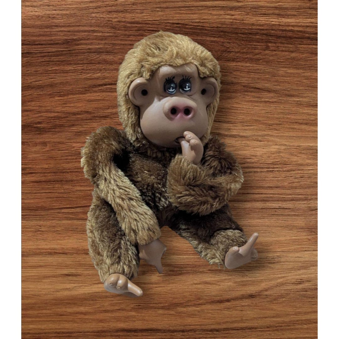 Vintage Russ Berry Rutherford III Plush Thumb,toe Sucking,nose Picking ...