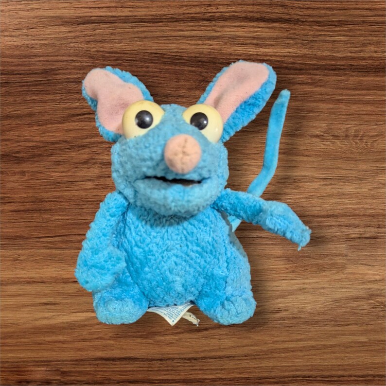 Bear in the Big Blue House Tutter Mouse Plush Applause 1999 RARE Jim ...