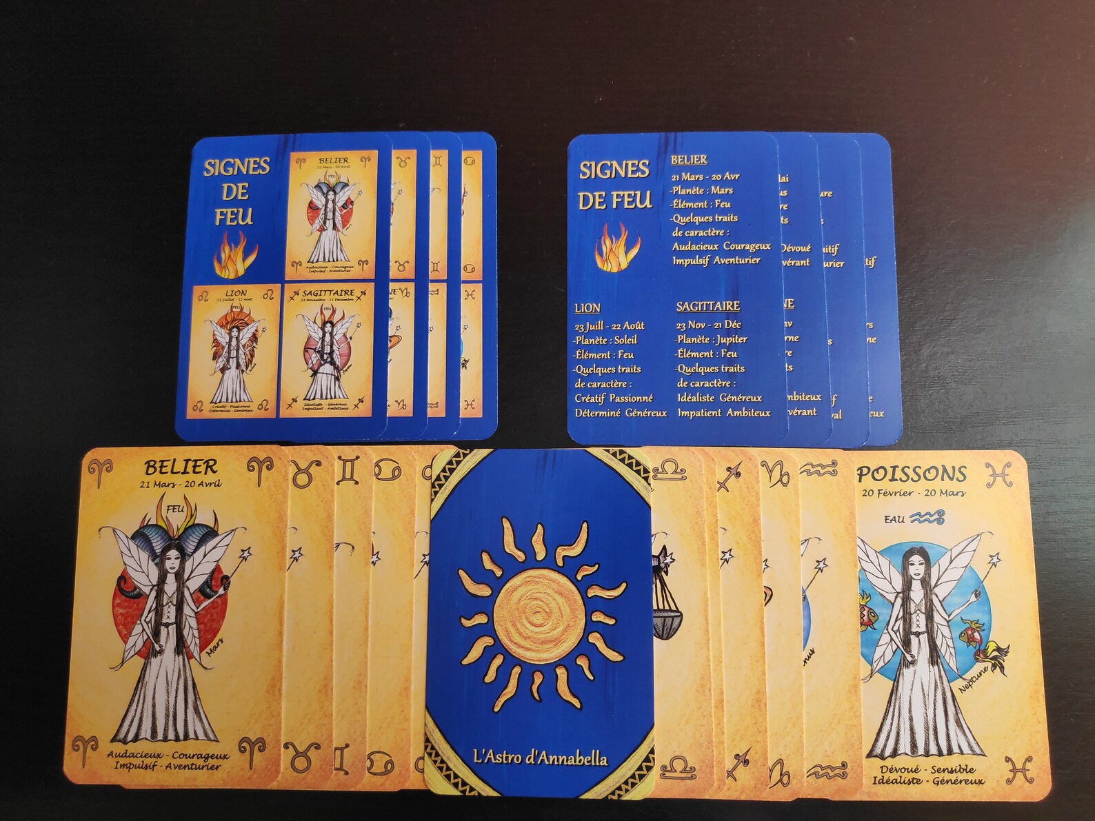 L'Astro d'Annabella 20 cartes Boîte Des Fées et - Etsy France