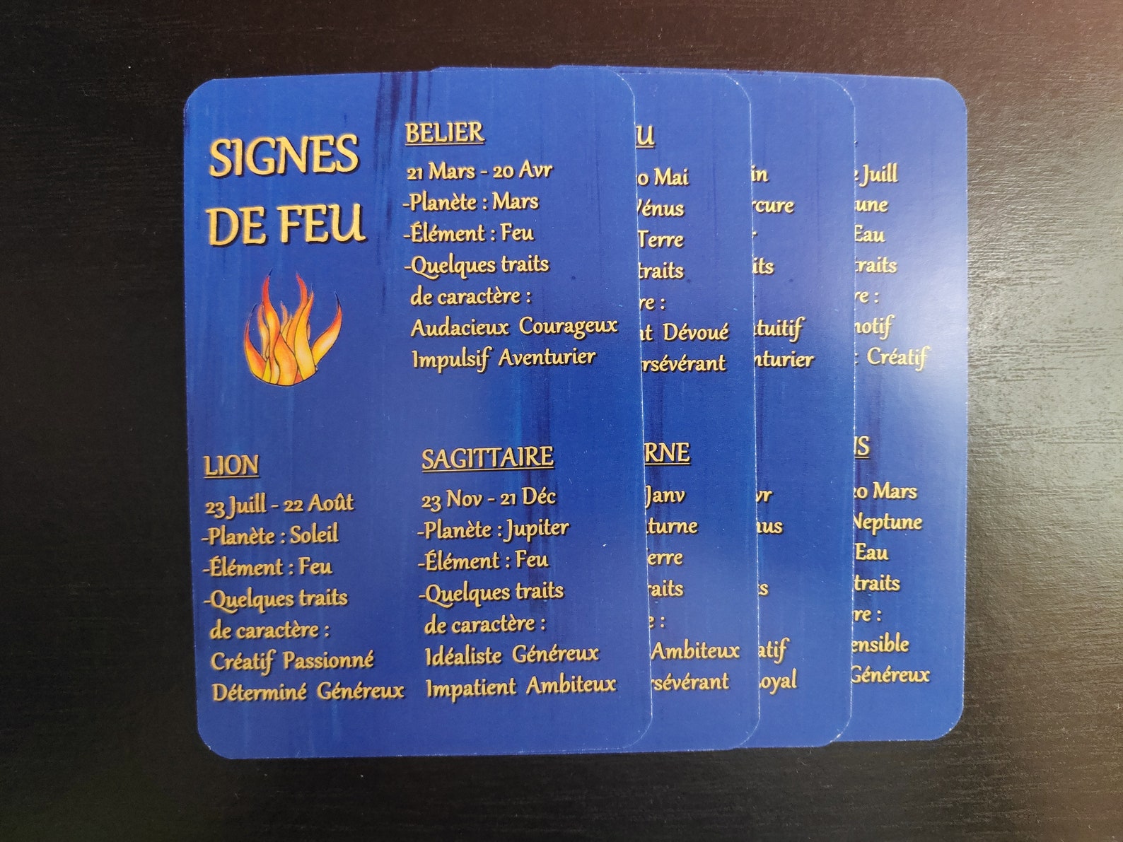 L'Astro d'Annabella 20 cartes Boîte Des Fées et - Etsy France