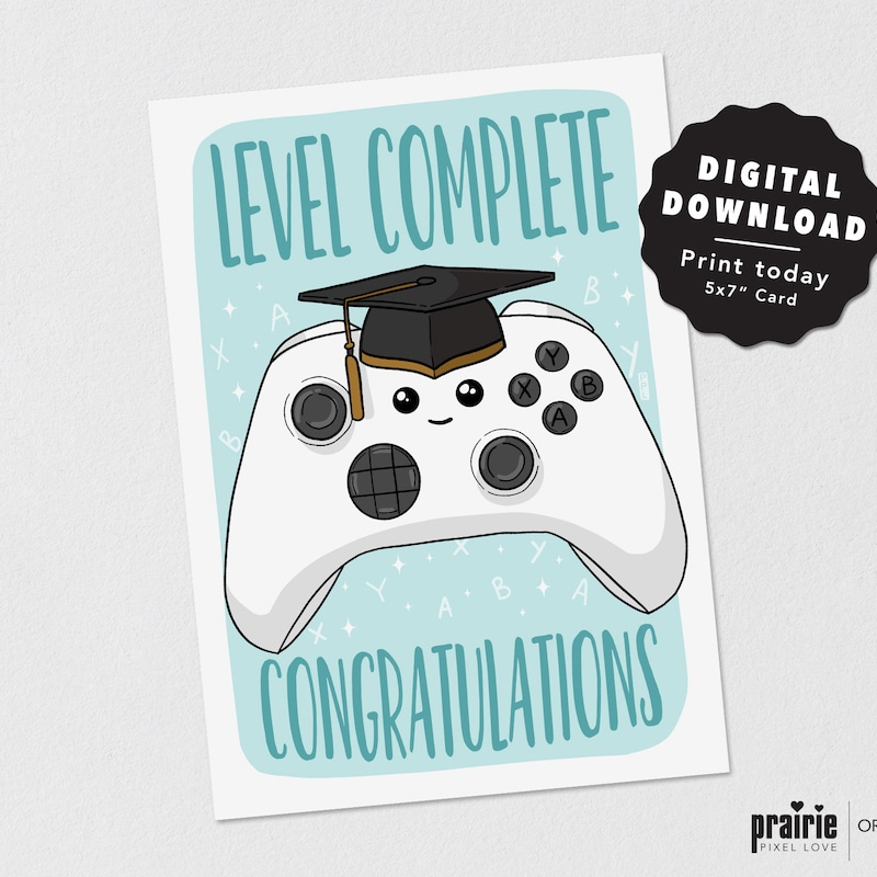 Gaming Graduation Party - Etsy