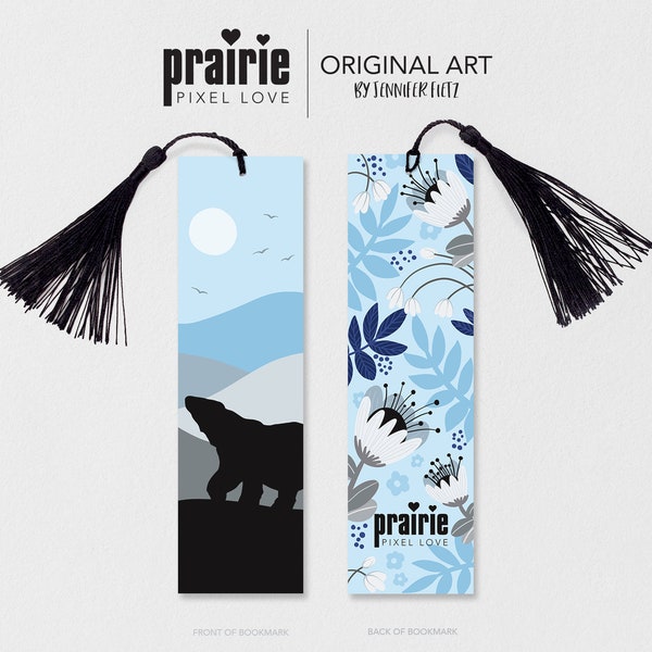 Bear Bookmark - Etsy