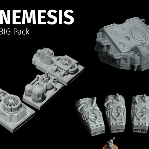 Nemesis Deluxe Big Pack 8 Piece Set 3D Printed Unofficial - Etsy