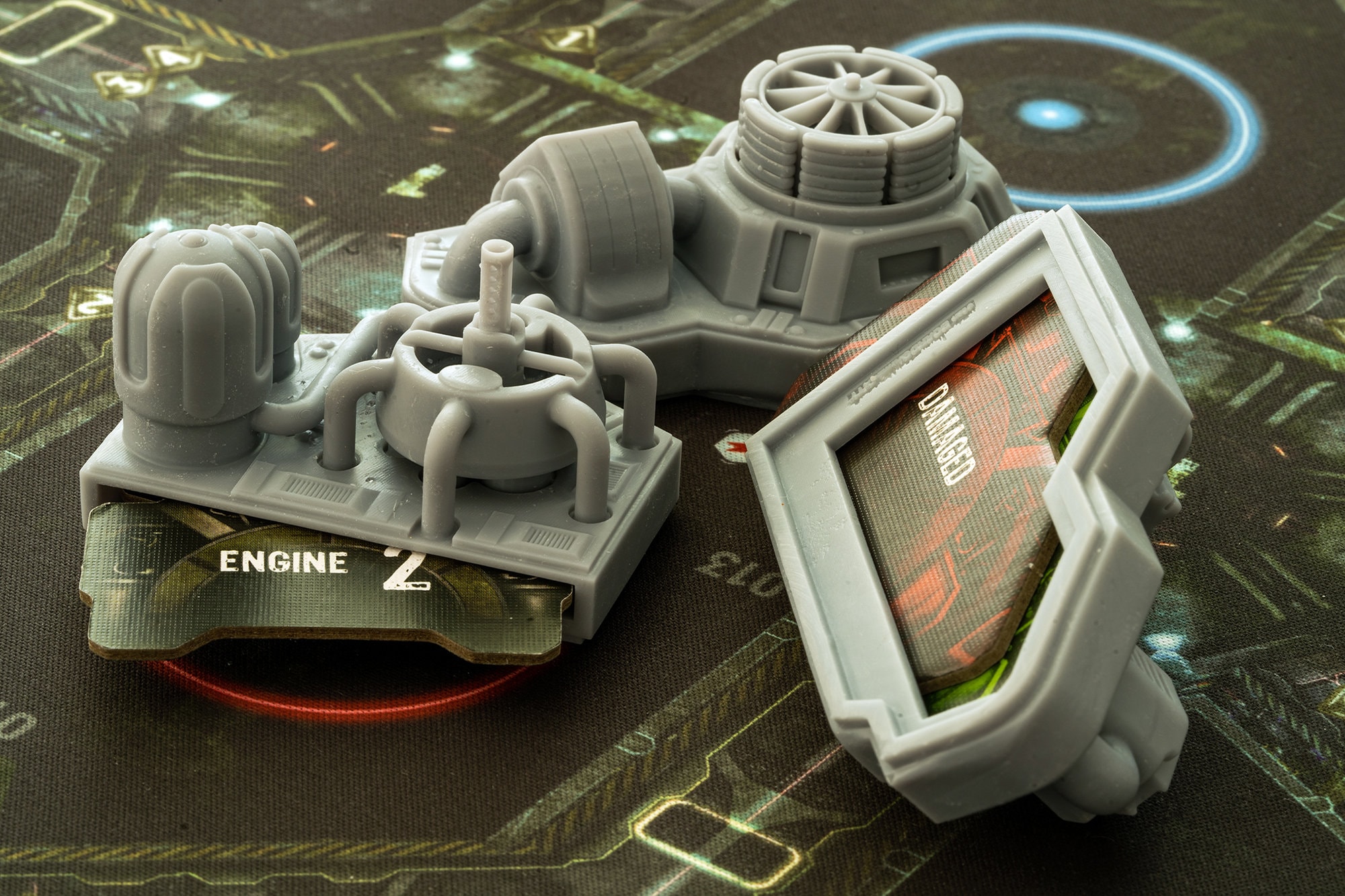 Nemesis Deluxe Engine Upgrade 3 Piece Set 3D Printed - Etsy