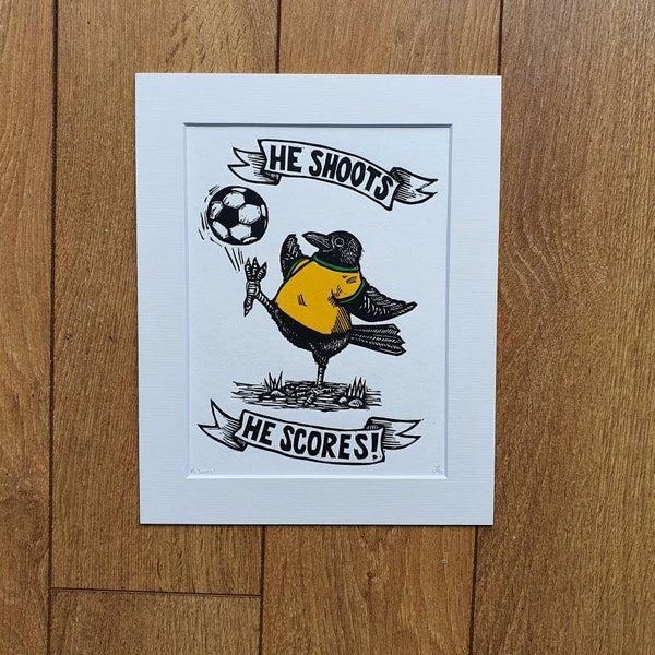 He Shoots He Scores - Etsy