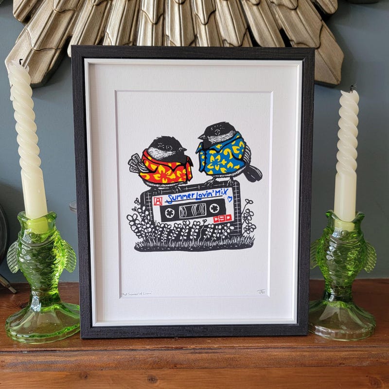 Linocut Print Chinese - Etsy UK