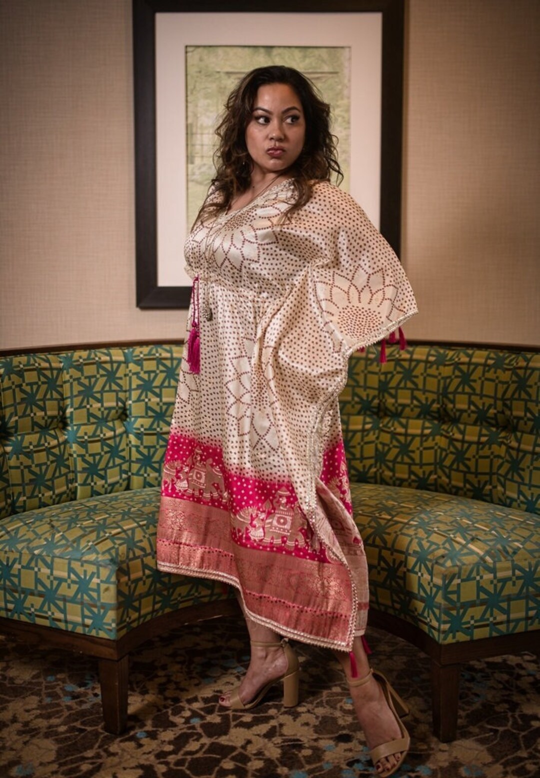 Isla Rose Silk Dress Resort and Beach Wear - Etsy