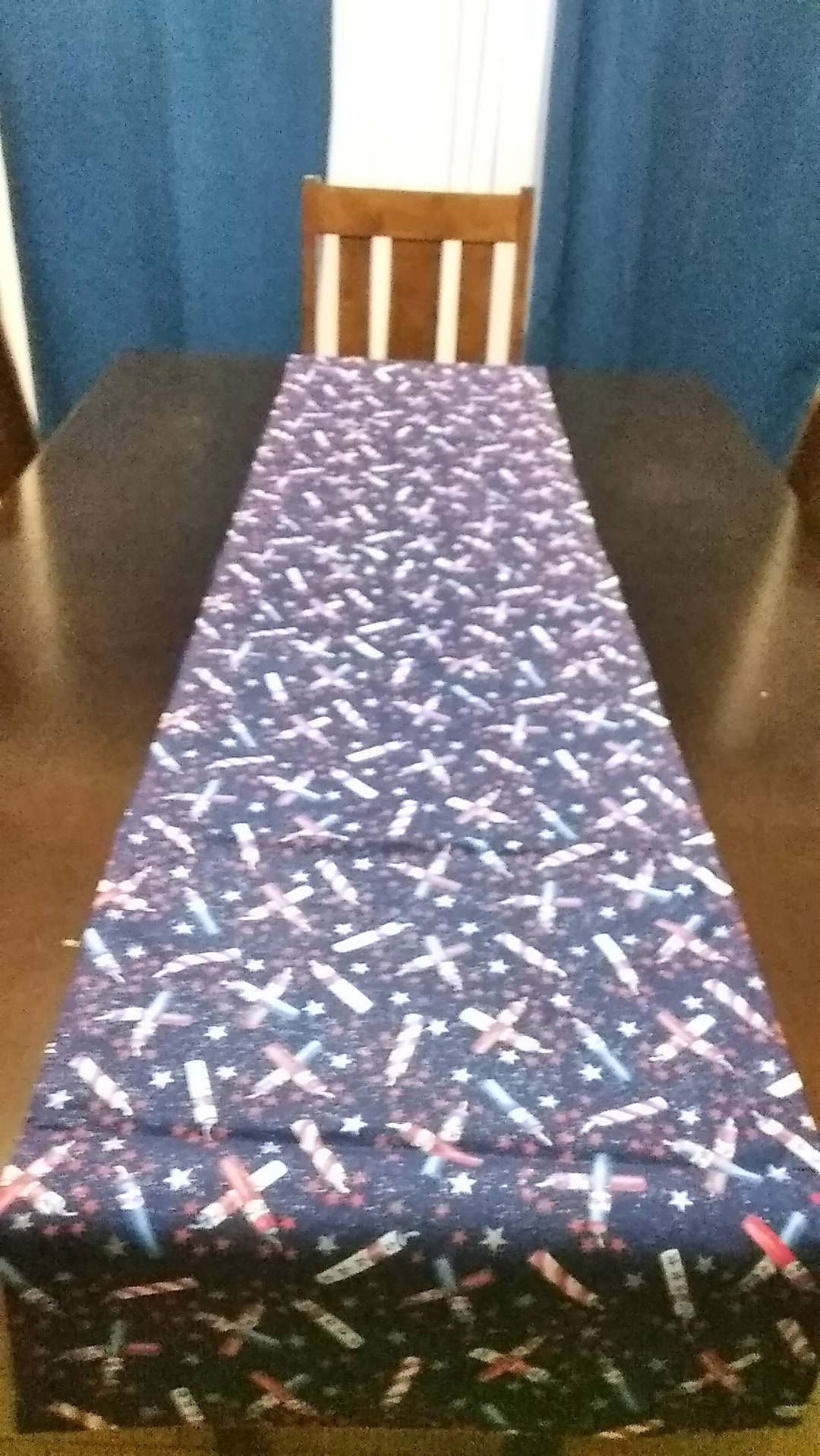 4th of July Firecracker Table Runner, Patriotic Table Runner, Table Runner Independence Day - Etsy