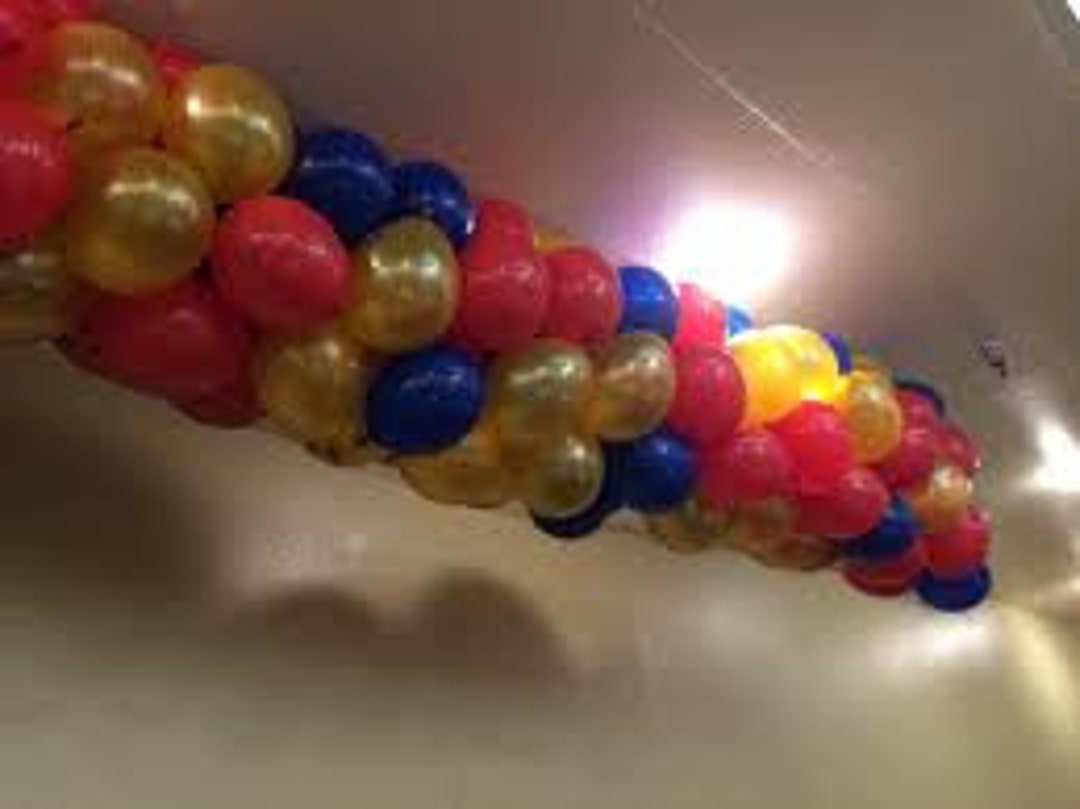 Balloon Drop DIY Kit 100 Professional Quality Prestrung Reusable Net ...