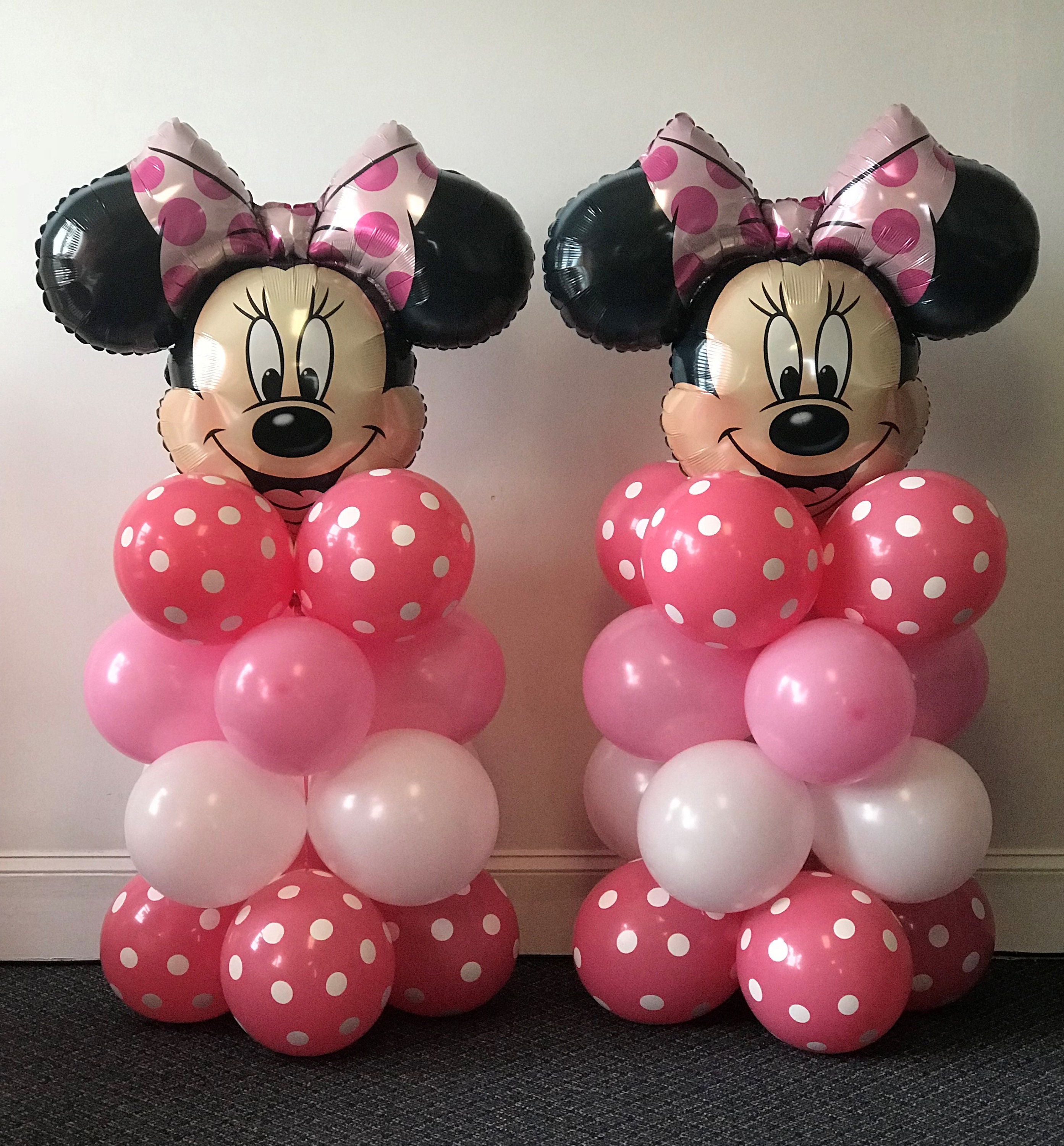 Minnie Mouse Birthday Decoration DIY Kit Balloon Column Kit Etsy minnie-mouse-birthday-decoration-diy-kit-balloon-column-kit-etsy