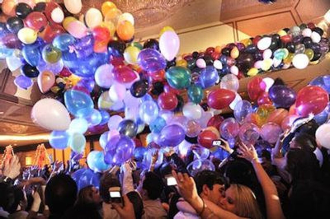 Balloon Drop DIY Kit 100 Professional Quality Prestrung - Etsy