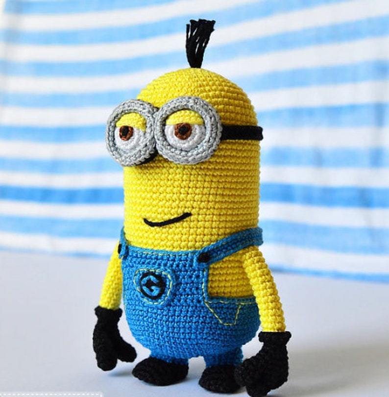 Tim the Minion Amigurumi Crochet Pattern, Minion Amigurumi Crochet ...