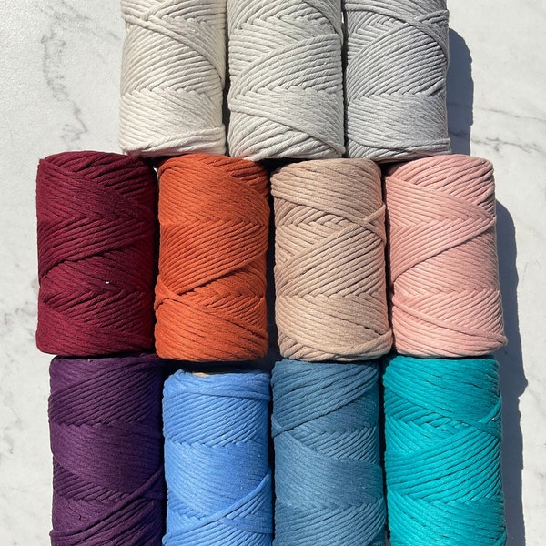 Macrame Cord 3mm - Etsy