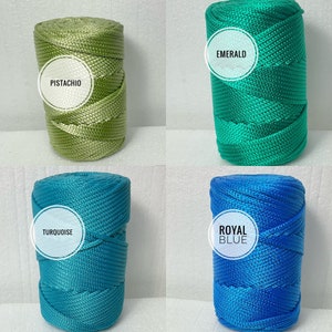 5mm Polypropylene Macrame Rope: XL Crafting Cord (120/125M) - Etsy