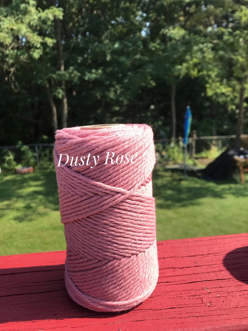 Macrame Rope 2mm 2mm Cotton Rope Cotton Rope Macrame - Etsy