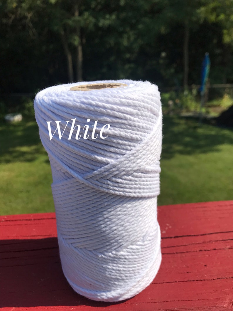 Macrame Rope 2mm 2mm Cotton Rope Cotton Rope Macrame - Etsy