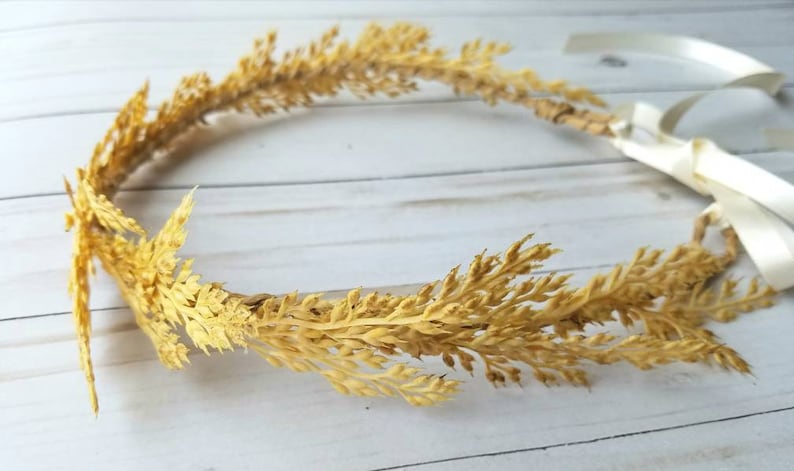 Wheat Crown Fall Crown Thanksgiving Crown Maternity Crown | Etsy