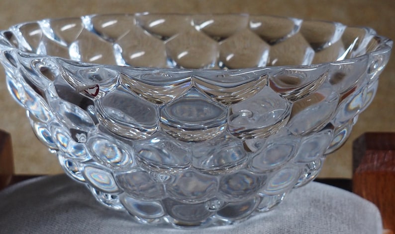 Orrefors Crystal Hallon Raspberry, Bowl for Rasberry Series. Orrefors ...