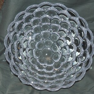 Orrefors Crystal Hallon Raspberry, Bowl for Rasberry Series. Orrefors ...