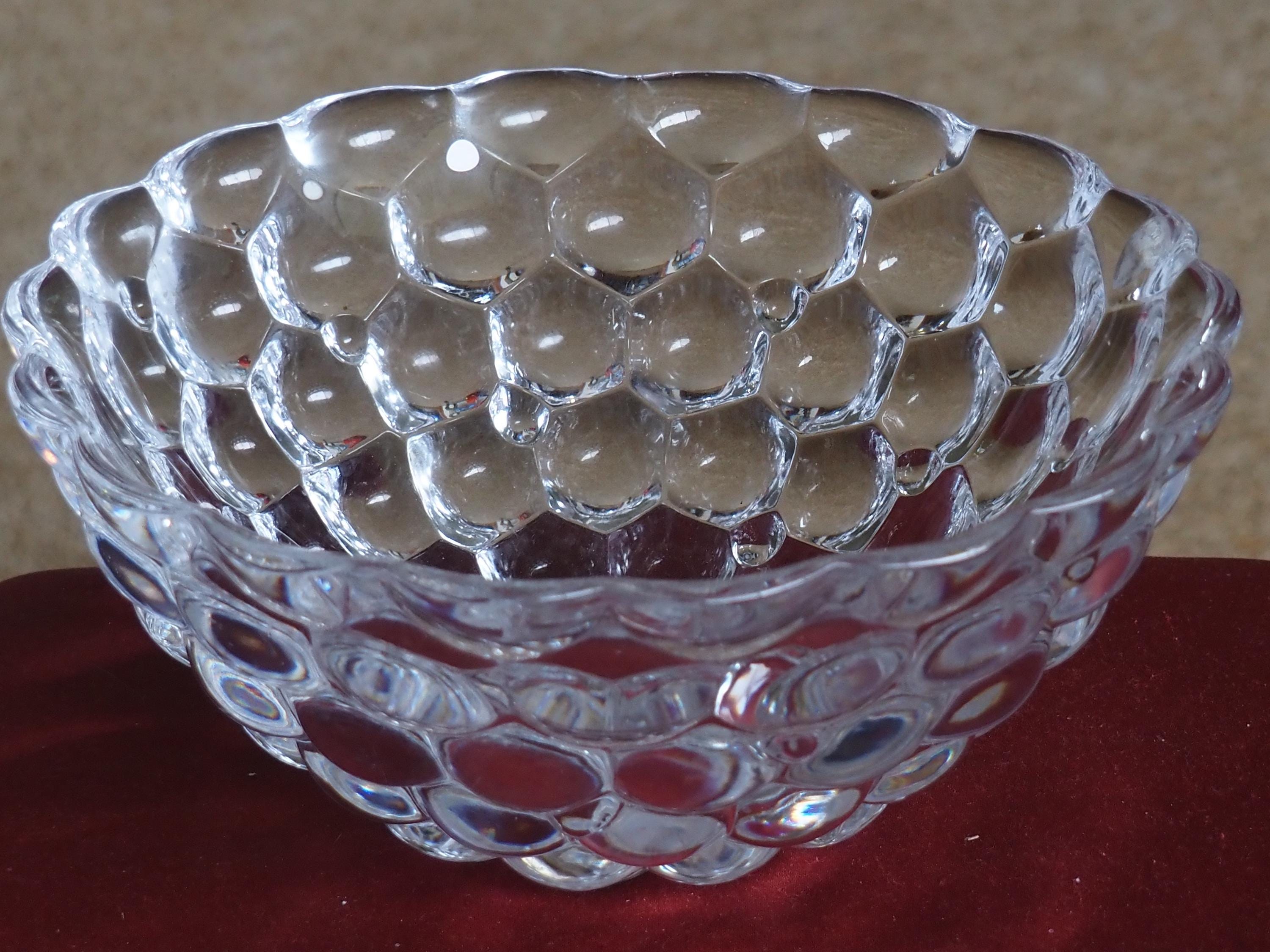 Orrefors Crystal Hallon Raspberry, Bowl for Rasberry Series. Orrefors ...