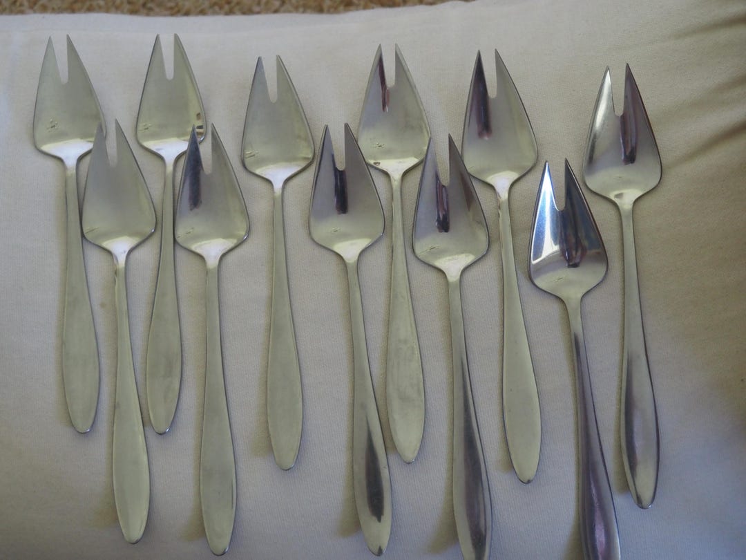 Set of 11 Vintage Splayds - Splayds Buffet Forks - Stainless Steel ...